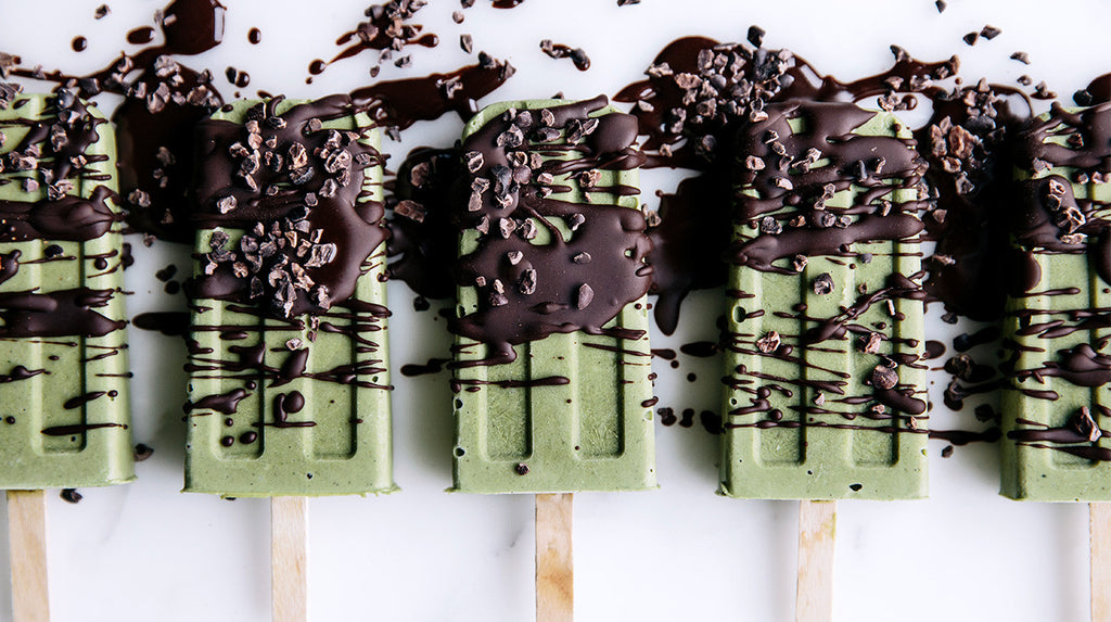 RECIPE: Green Smoothie Popsicles – WelleCo Australia
